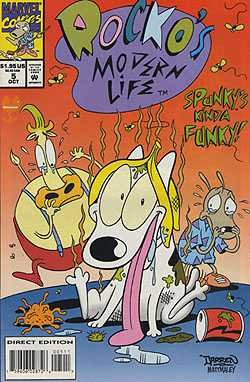 Amazon.com: Rocko's Modern Life, Edition# 5: Marvel: Books