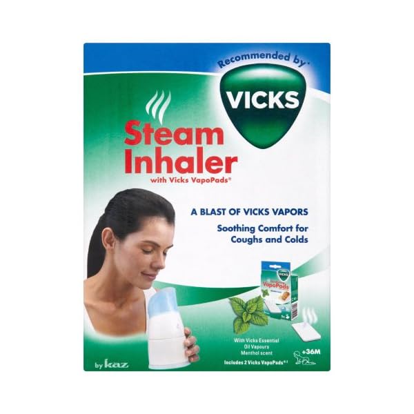 Vicks Steam Inhaler with VapoPads - Sportsfit.uk