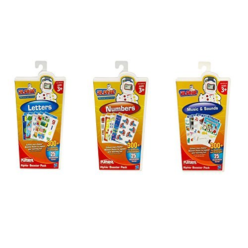 Buy Playskool Alphie Booster Pack Combo: Letters, Numbers & Music And ...