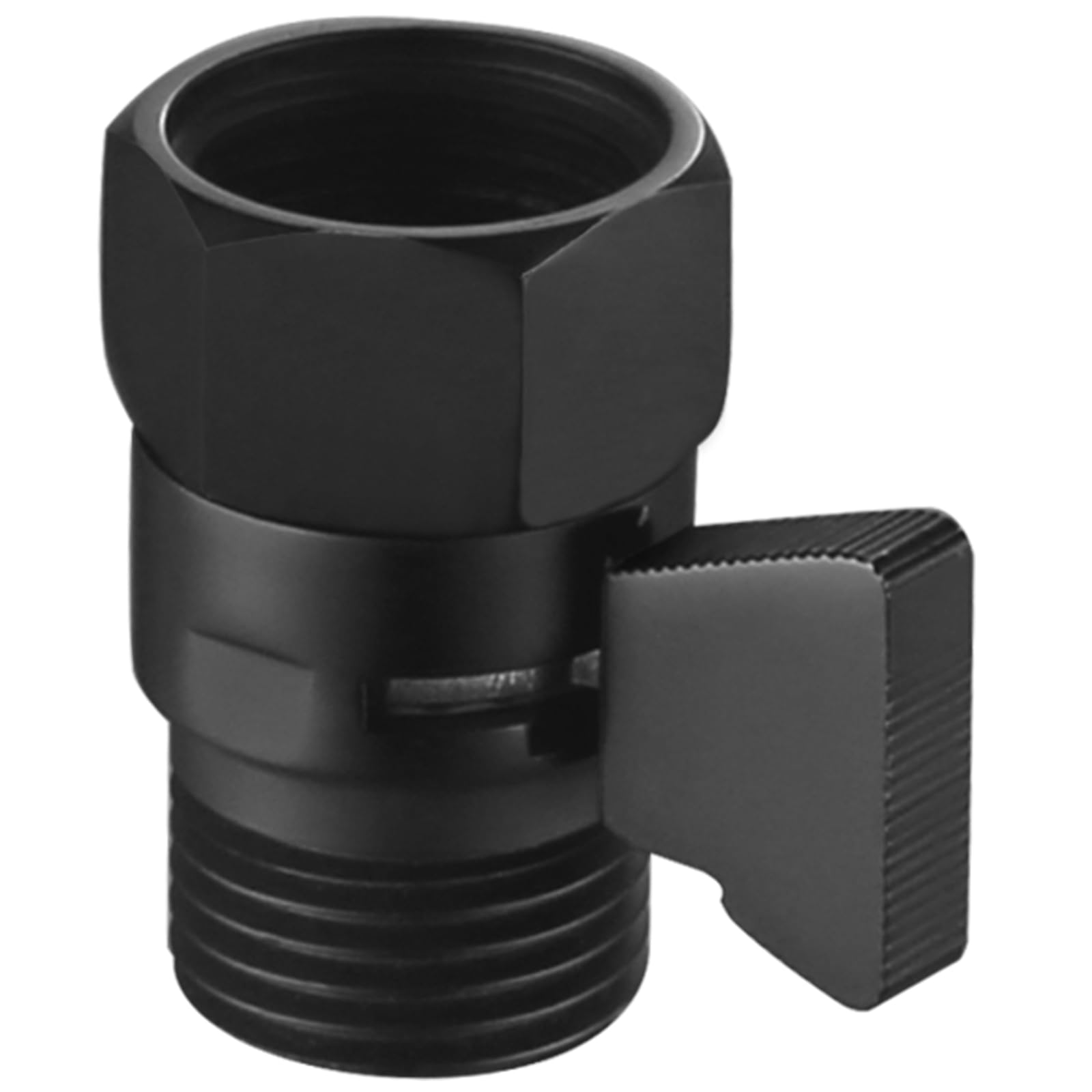 Aomasi Shower Shut off Valve Matte Black, Brass Bathroom Water ...
