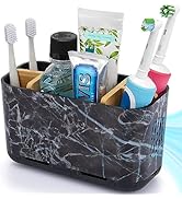 Amazon.com: GFWARE Marble Bathroom Countertop Organizer - Detachable 7 ...