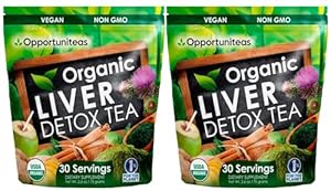 Amazon.com : Opportuniteas Organic Liver Detox Tea - Matcha Green Tea ...