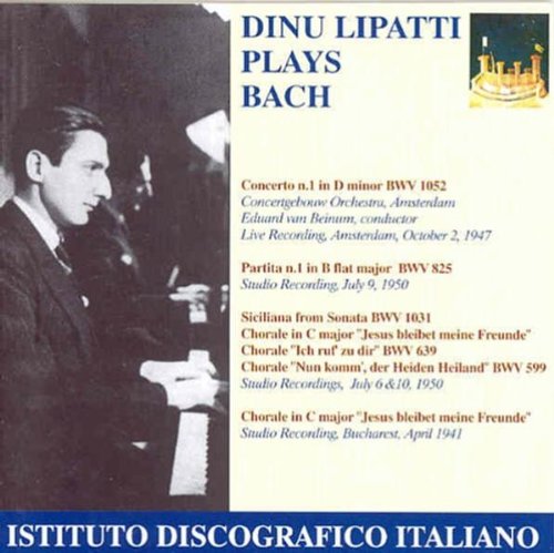 Klavierwerke - Lipatti,Dinu, Bach,Johann Sebastian: Amazon.de: Musik