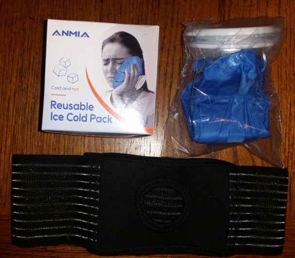 Amazon.com: ANMIA Ice Pack Bags for Injuries Reusable, Cold Pack Water ...