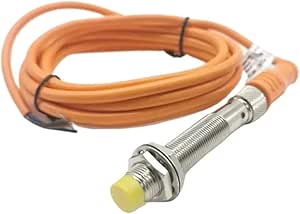 M12 Inductive Proximity Sensor Switch with 2m Straight Connector NPN NO ...