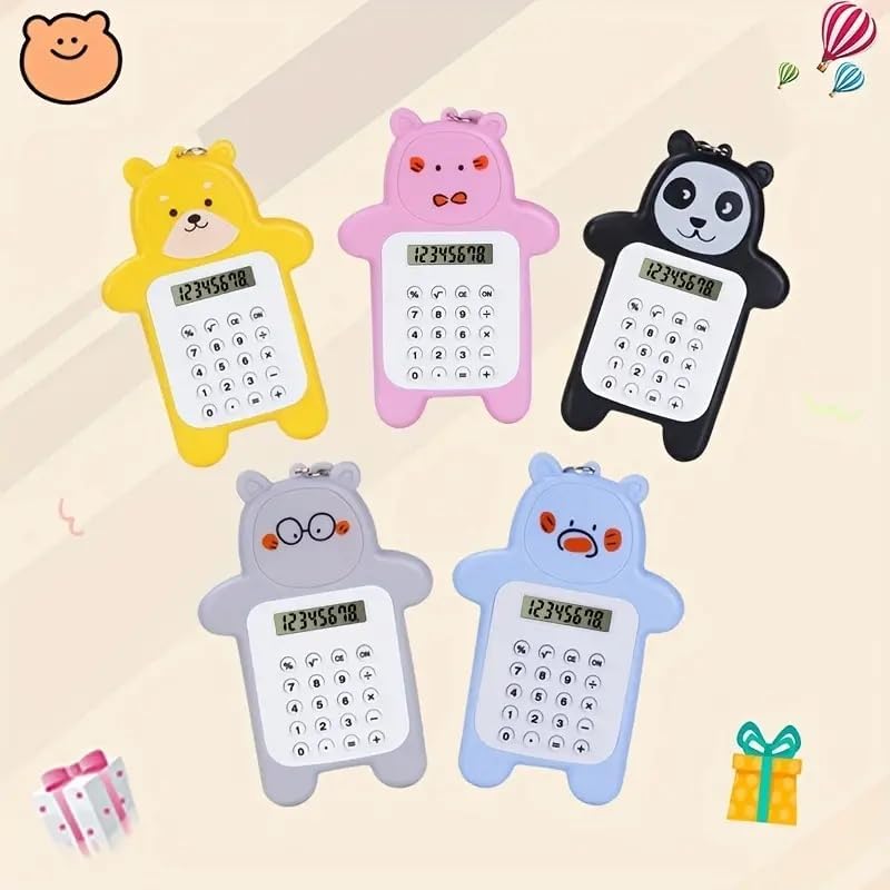 Newvent Cute Mini Panda Calculator | Kids Cartoon Theme Calculator ...