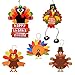 Amazon.com: Turkey Craft Kits Thanksgiving & Autumn |Thankful Turkey ...