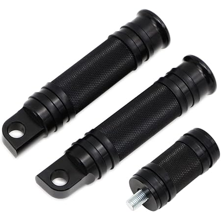 Amazon.com: Dreamseek Motorcycle Shifter Toe Peg+Knurled Foot Pegs Rest ...