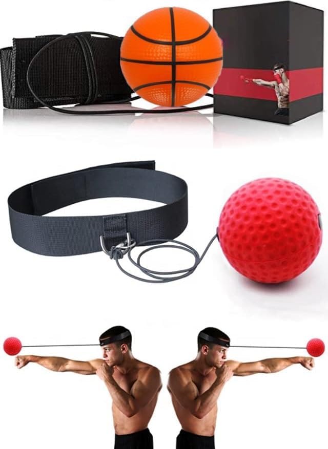 KEYCRAZE MMA Boxing Reflex Ball -Improve Reaction Speed and Hand Eye ...