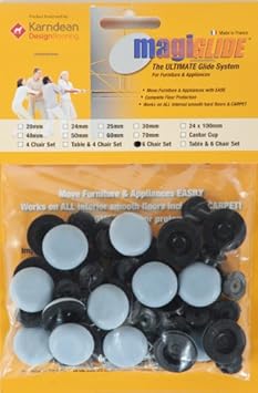 MagiGLIDE 6 Chair Nail & Clip Set. The ULTIMATE Dual Purpose glider for ...