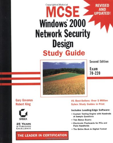 McSe Windows 2000 Network Security Design Study Guide: Govanus, Gary, King, Robert, Amini, Rob ...