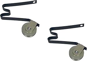 Easy Fix Hardware M Shaped Style Screen Door Roller with Steel Wheel ...