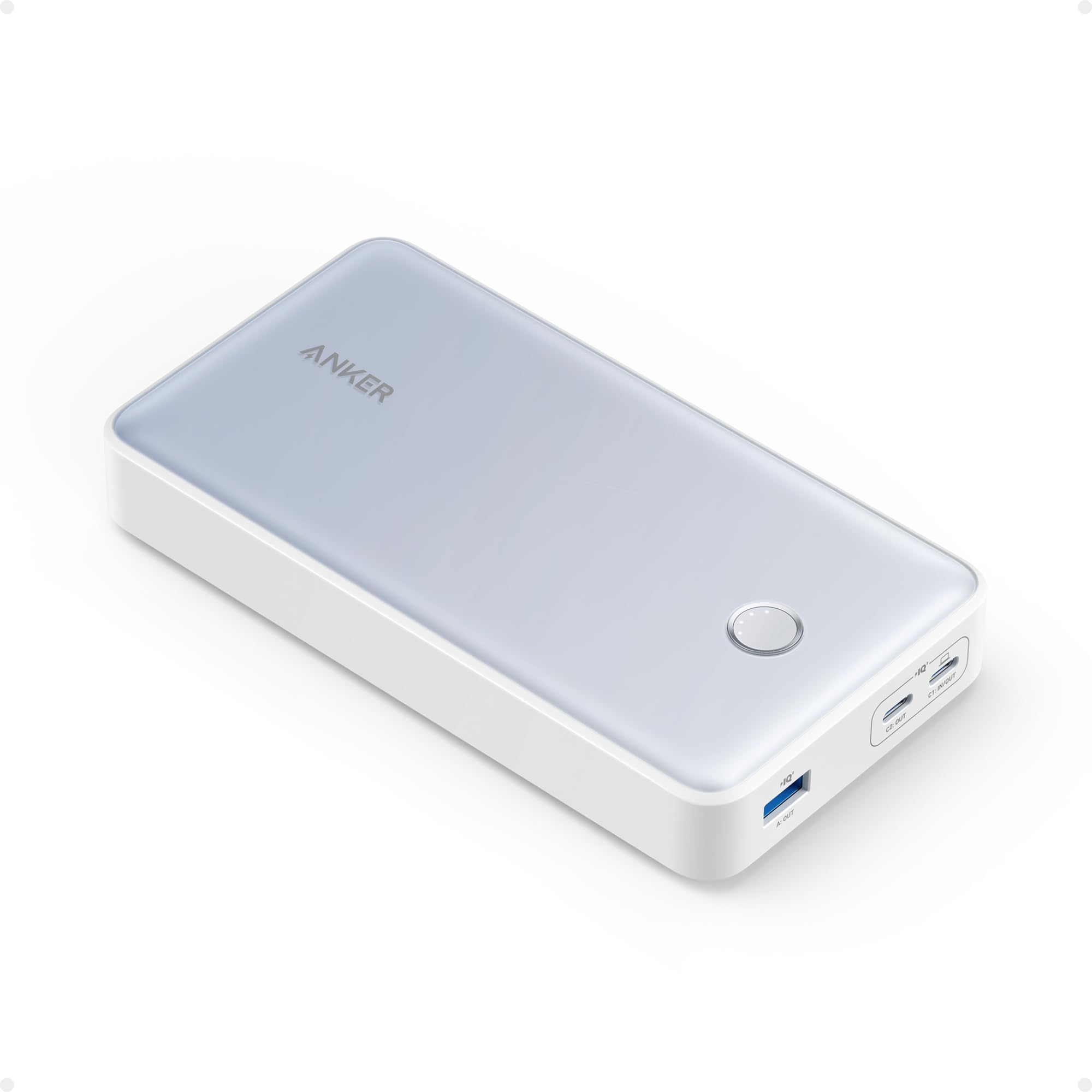 Anker Power Bank, 24K Portable Charger 65W Battery Pack (PowerCore 24K ...