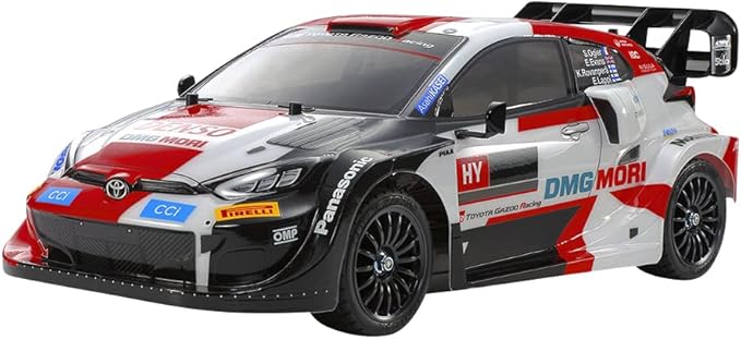 Amazon.com: TAMIYA 1/10 Toyota GAZOO WRT/GR Yaris Rally1 TT-02 Kit ...