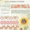 Amazon.com: Whaline 69Ft Retro Groovy Bulletin Board Borders Boho Daisy ...
