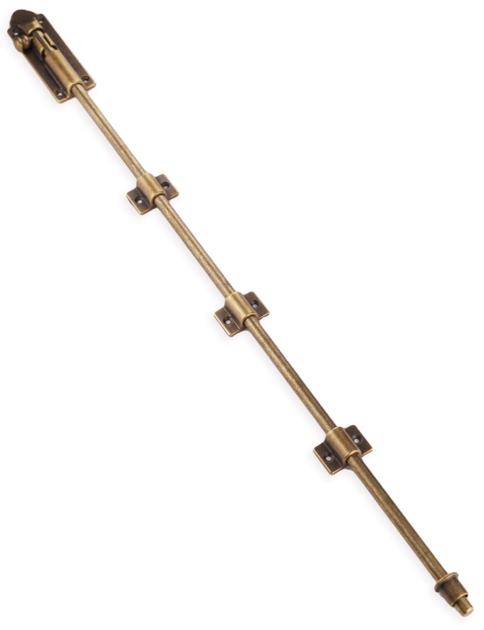 Runningfish Heavy Duty Cane Bolts for Gates 23.7'',Barrel Bolt Latch ...