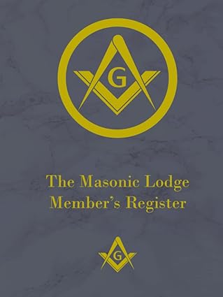 The Masonic Lodge - Member's Register: Carter, Durane: 9798986216553 ...