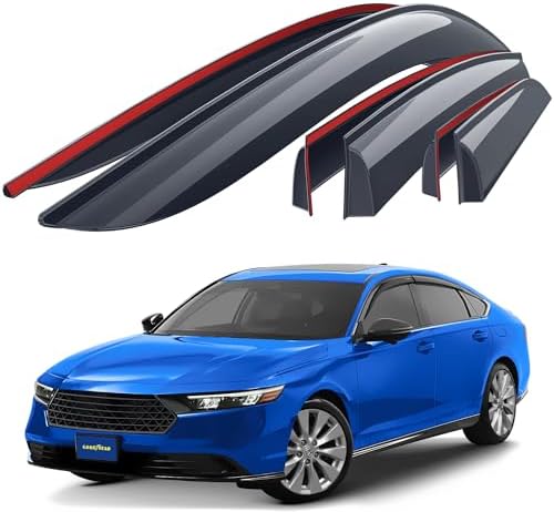 Amazon.com: Goodyear Shatterproof in-Channel Window Deflectors for ...