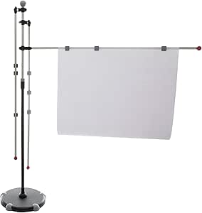 Maul Planhalter Mobil | Präsenter mit Rollfuß für Poster, Pläne, große ...