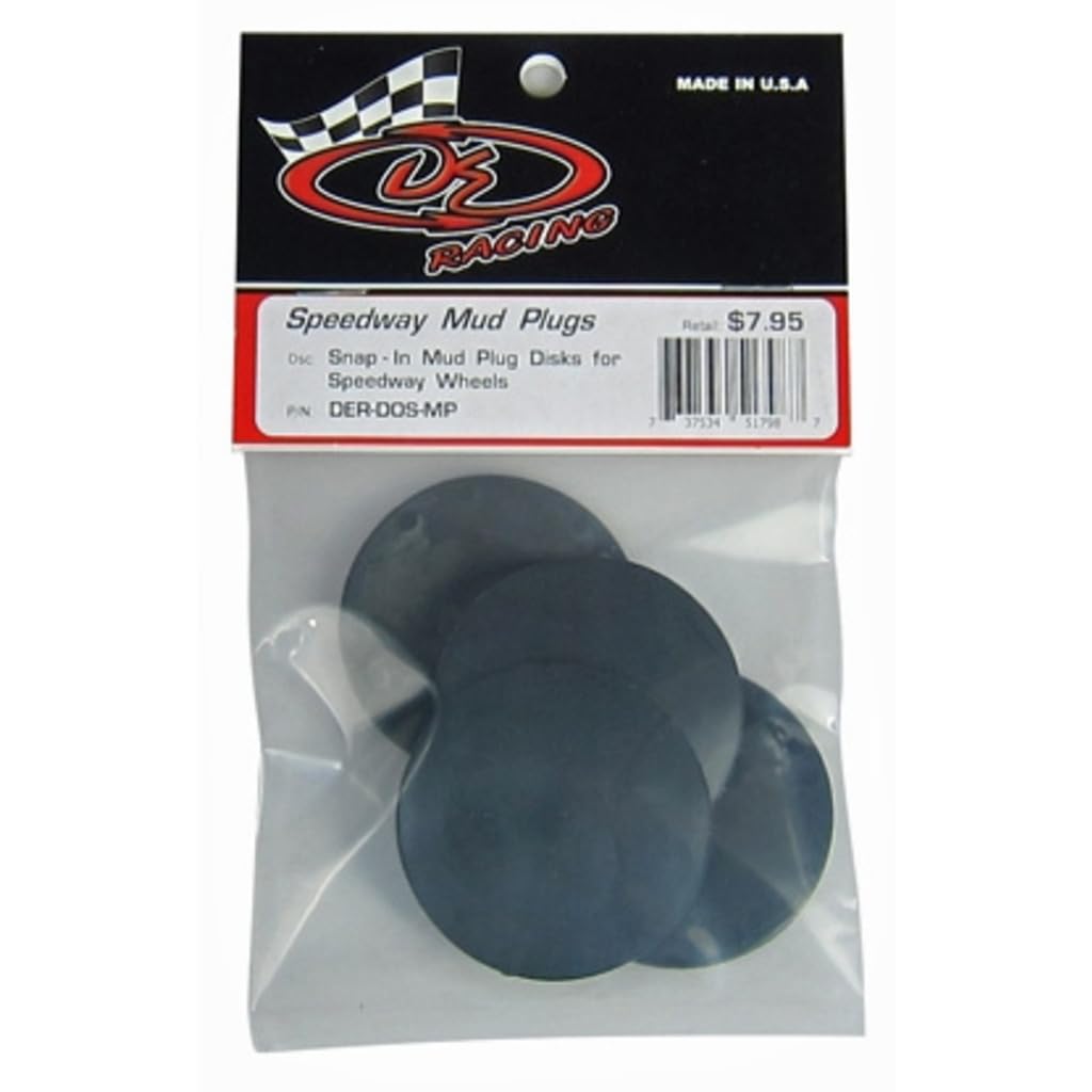Amazon.com: DE Racing Speedway SC Wheels Mud Plugs (4) : Toys & Games