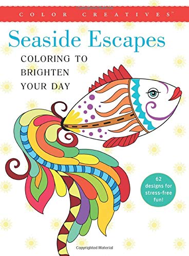 Amazon.com: Color Creatives Seaside Escapes: Coloring to Brighten Your ...