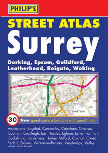 Philip's Street Atlas Surrey (Philip's Street Atlases): unknown ...