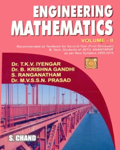 Engineering Mathematics (Jntu-Anantapur): Iyengar, T. K. V ...