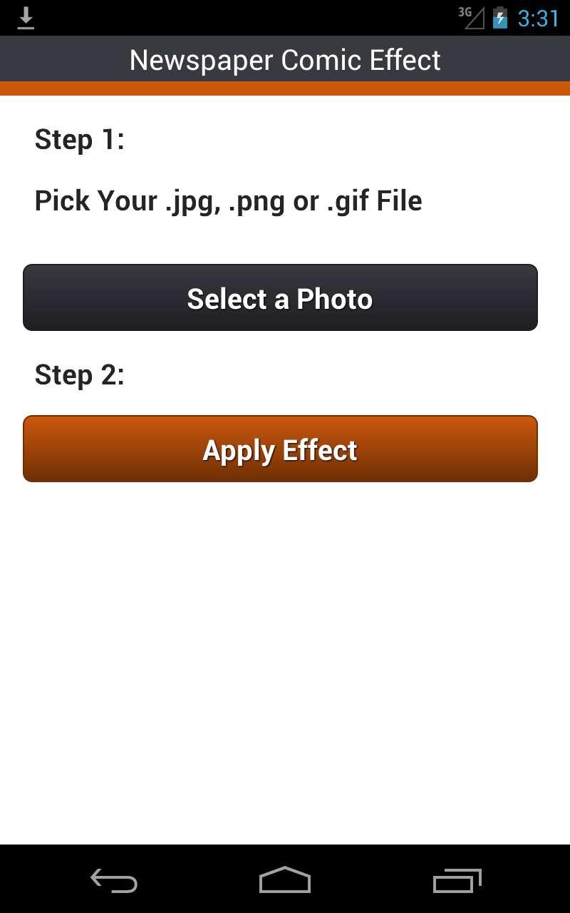 Photo to Newspaper Comic (Photo Effect Tool) - App on Amazon Appstore