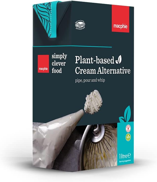 Macphie Plant Based Vegan Cream 1ltr : Amazon.co.uk: Grocery