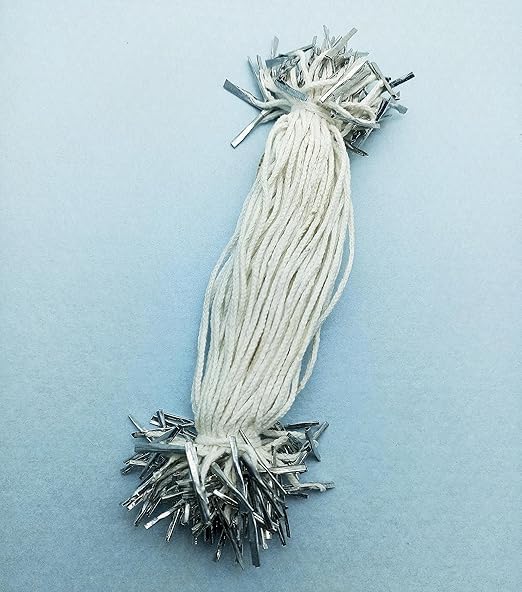 M/S RETAILPICK Multipurpose White File Tags, Cotton File Thread 8 inch ...