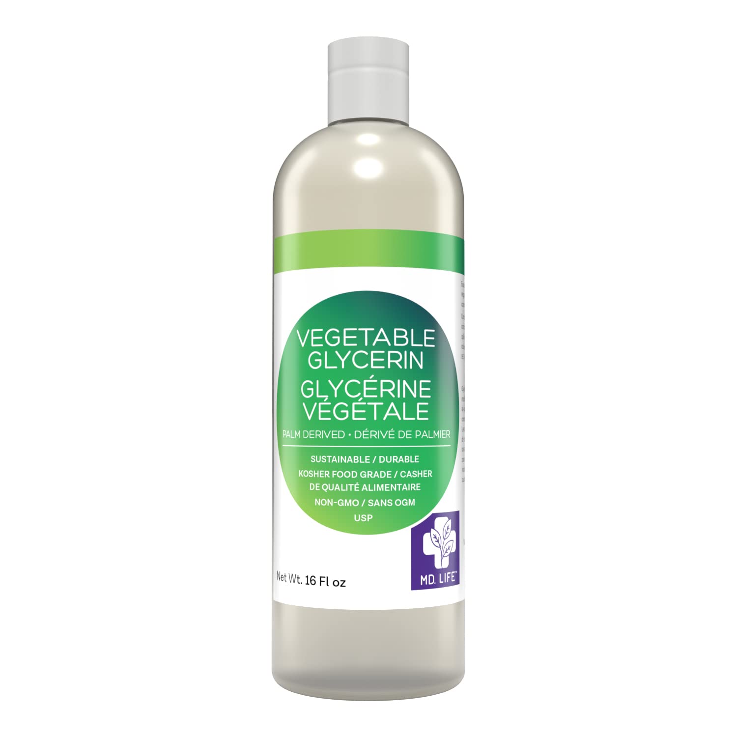 Snapklik.com : MDLIFE Vegetable Glycerin Liquid Oil - Sustainable Food ...