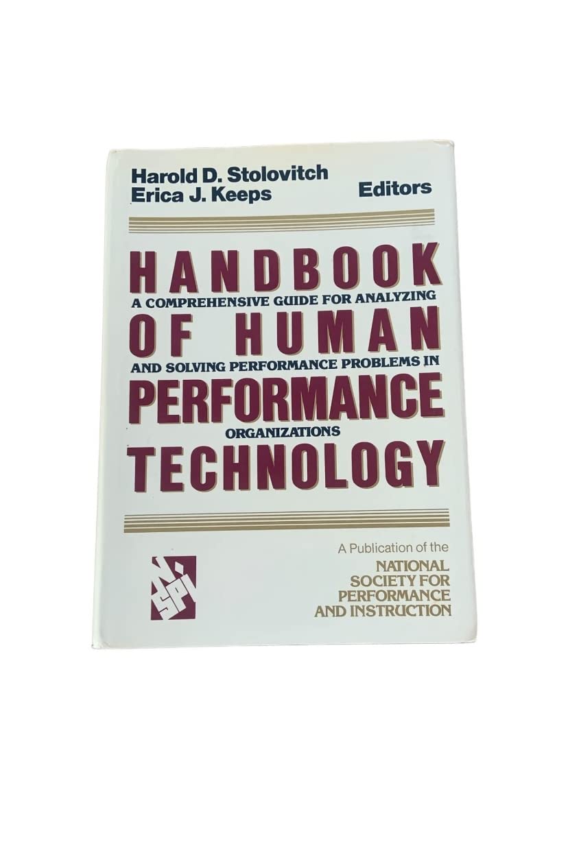 Amazon.com: Handbook of Human Performance Technology: A Comprehensive ...