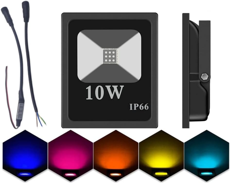 JIAANDA RGBW LED Flood Lights UCS2904RGBW Addressable High Power LED ...