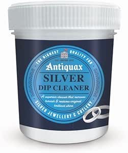Antiquax Silver Dip Cleaner 250ml– Fast-Acting, Professional Silver ...