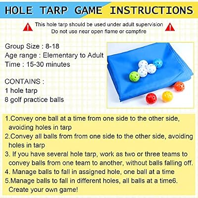 Kathfly Blue Hole Tarp Team Building Game 98 x 70 Philippines | Ubuy