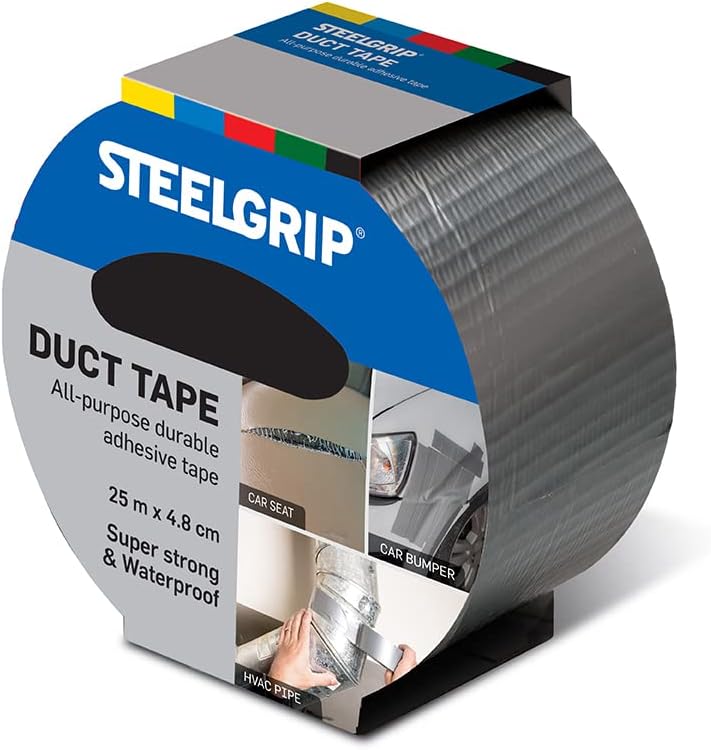 Steelgrip Multi Purpose Duct Tape | Super-strong and Waterproof | Easy ...