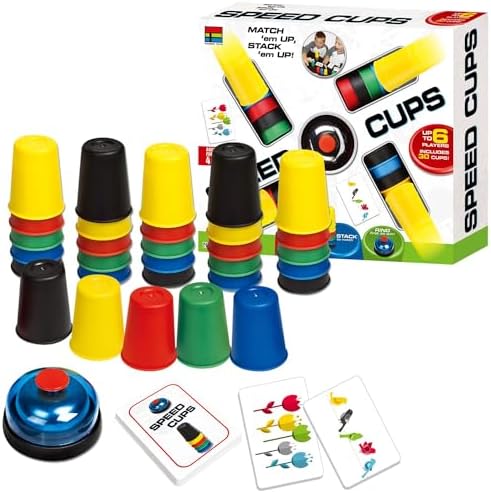 Home Smart Quick Cups Stacking Game for Kid's Speed Cups Stacking ...