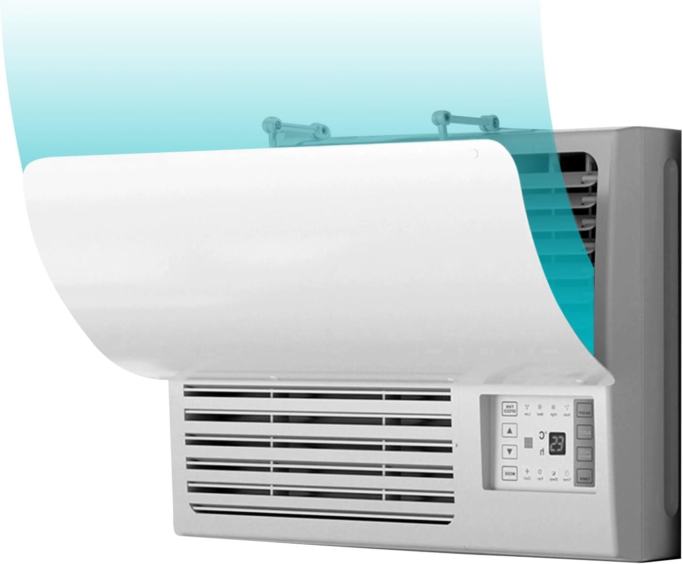 Amazon.com: DELURA Air Conditioner air Deflector, Portable air ...