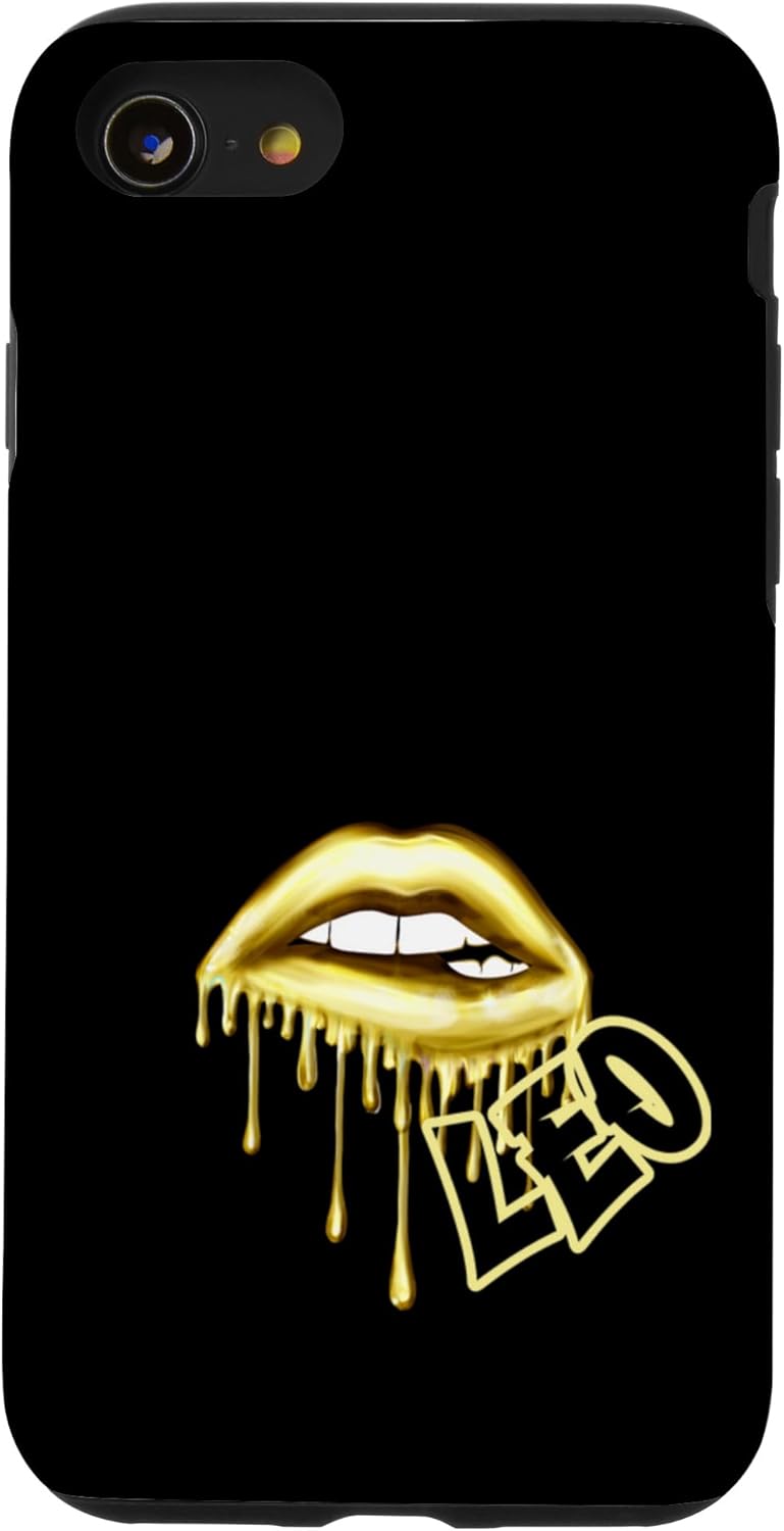 Amazon.com: iPhone SE (2020) / 7 / 8 Leo Zodiac Lips Baddie Astrology ...