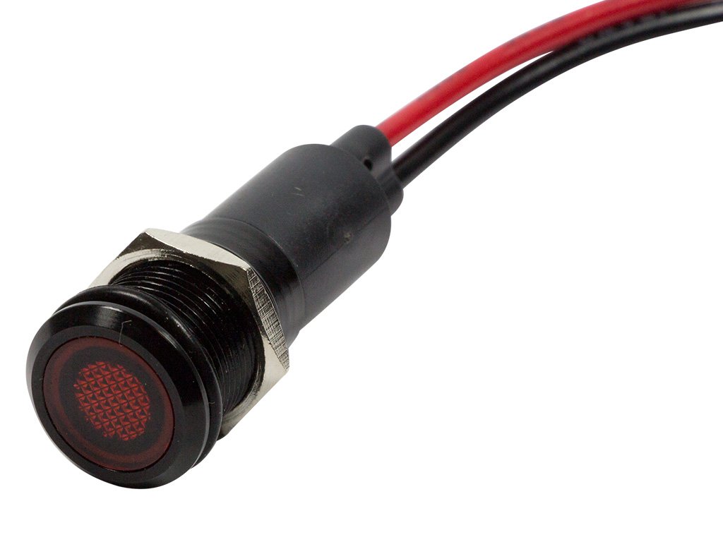 Snapklik.com : Alpinetech PLB12M 12mm 1/2" 120V AC LED Metal Signal ...