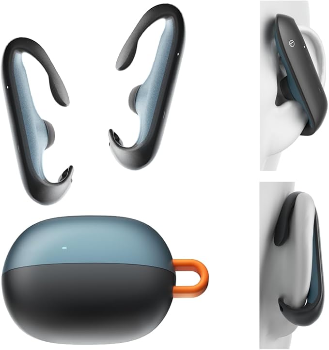Amazon.com: Open Ear Headphones Heavy Bass,Sports Ear Hooks Ultra ...