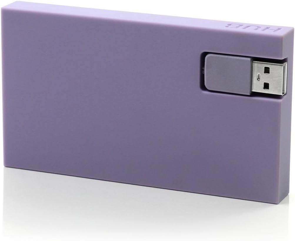 Amazon.com: Lexon Hub USB Sockets - Memory Card Reader Purple : Electronics