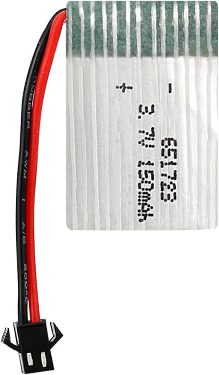 Amazon.com: HRYHWASE Lithium Polymer Battery 3.7V 150mAh 651723 20C ...