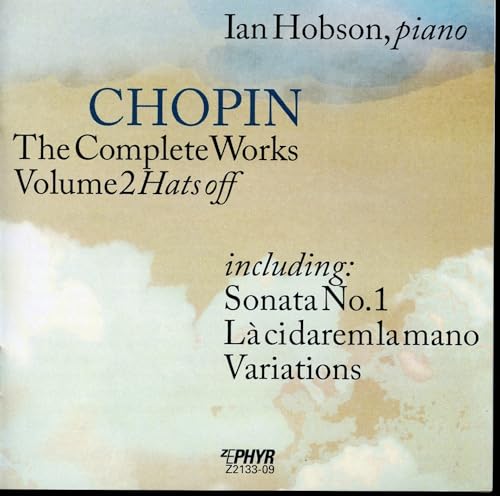 Amazon.com: Chopin: The Complete Works, Vol. 2, "Hats Off" : Ian Hobson ...