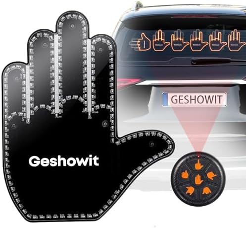 Amazon.com: Glogesture Hand Light for Car-Howdot 4 in 1 Finger Light ...
