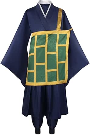 Xinchangda JJK Costume de cosplay Geto Suguru pour homme, robe kimono ...