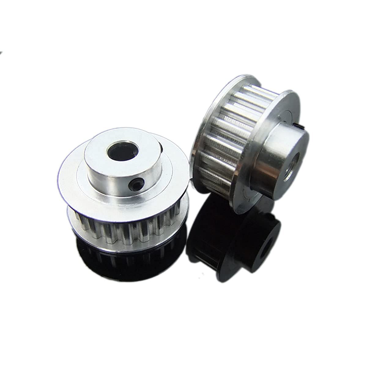 XL Synchronous Wheel, Aluminum Alloy 10 Teeth 4mm Bore Timing Drive ...