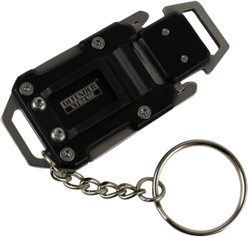 Amazon.com : DEFENDER XTREME Chain Keyring Mini Pocket EDC Knife ...