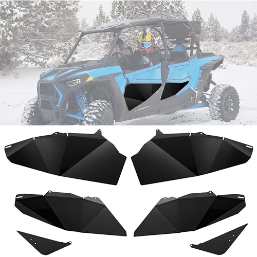 DING.PAI RZR Lower Door Insert Panels Aluminum Bottom Doors - Want It All