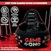 Amazon.com: Huge Inflatable Gaming Chairs for Adults, Kids & Teens of ...